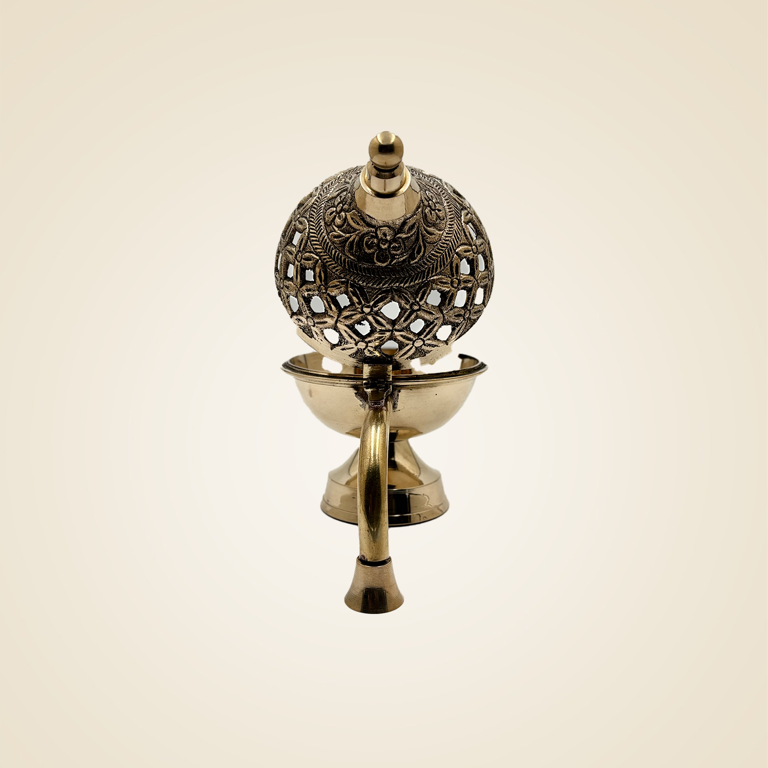 Pure Brass Dhoop Gugal Dani - Spiritual Incense Holder – Luxeartisanship - Opulent Indulgence