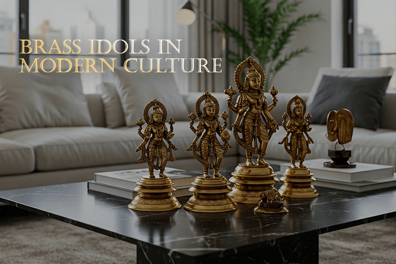 Brass Idols in Modern India: Where Devotion Meets Décor