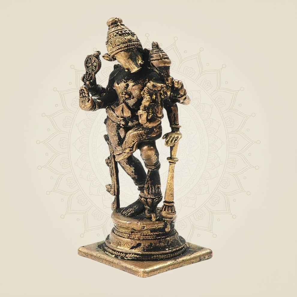 Buy Bronze Varaha Swamy Idol with Lakshmi Devi