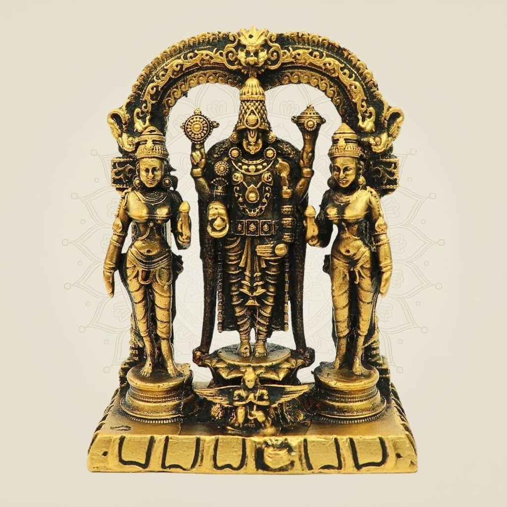 Premium Bronze Balaji Idol for Home & Temple I Limited stock