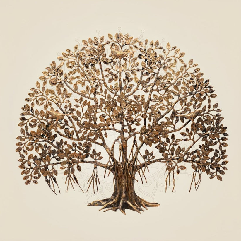 Shop Brass Kalpavriksha Tree- Vastu Inspired Spiritual Decor